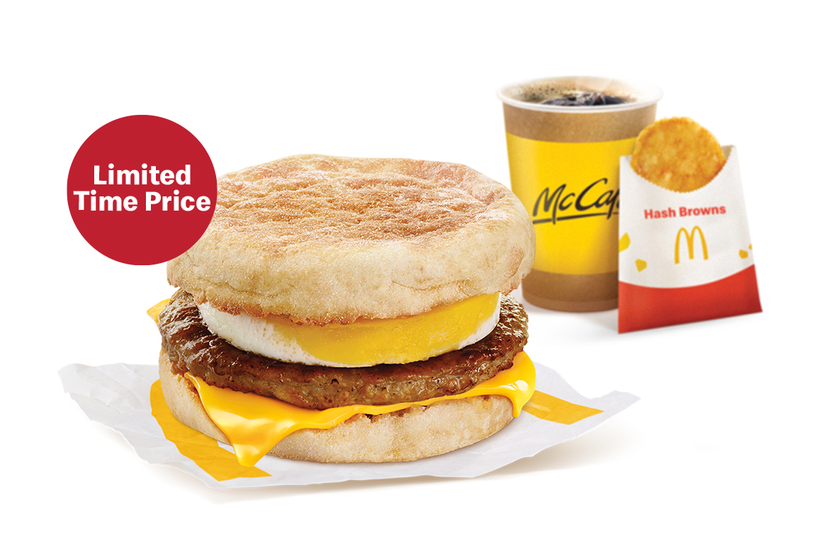 Breakfast McSaver™ Meals | McDonald’s® Singapore